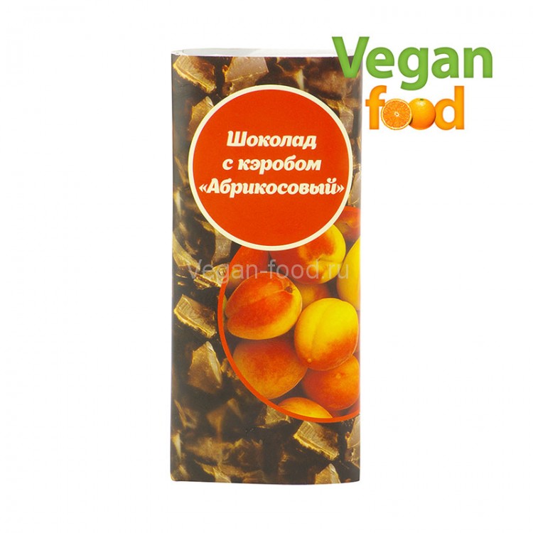 Шоколад с кэробом Абрикосовый, 50 г